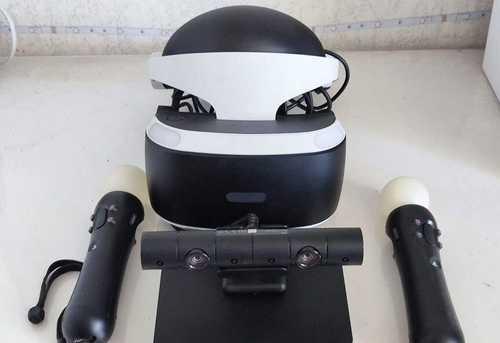 Игровая приставка ps4 VR очки