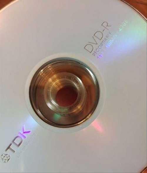 Диски dvd-r чистые