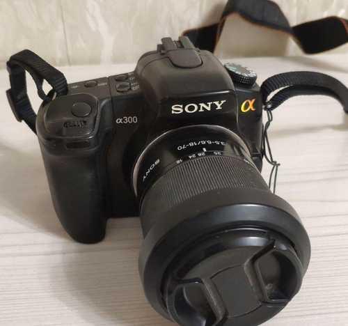 Фотоаппарат sony dslr a 300