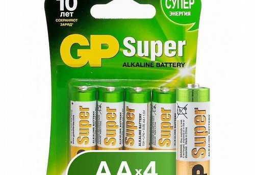 Батарейка щелочная GP LR6 (AA) Super Alkaline 1.5В