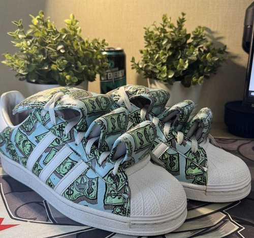 Jeremy Scott x adidas Superstar "Money" кроссовки