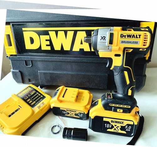 Гайковерт бесщёточный мощный Dewalt