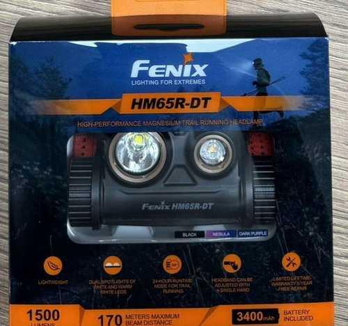 Налобный фонарь Fenix HM65R-DT
