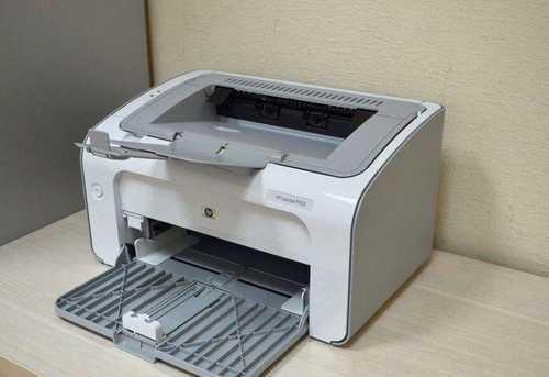 HP1102 лазерный принтер+новый картридж+провода