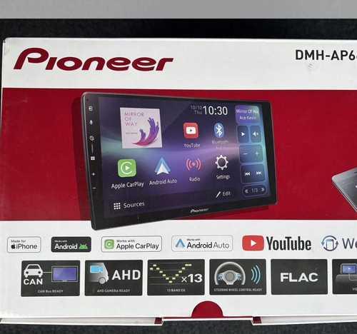 Магнитола Pioneer DMH-AP6650BT, 9 дюймов