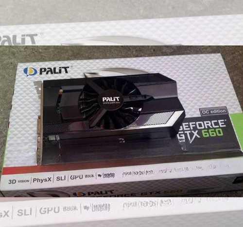 Видеокарта palit GTX 660