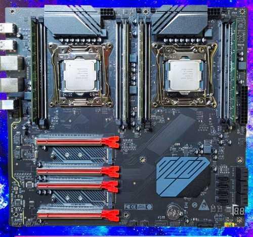 Комплект X99   2*2680v4   32Gb