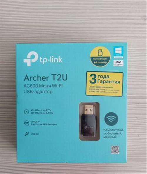 Вайфай usb адаптер tp link Archer T2U