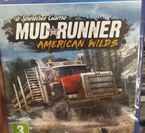 Spintires: mudrunner american wild PS4, русская