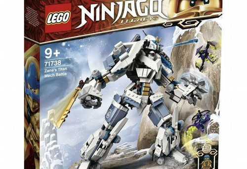 Lego ninjago 71738 робот зейна