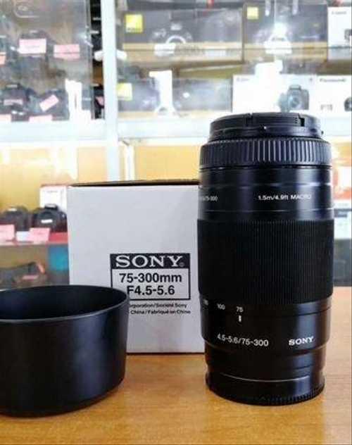 Sony AF 75-300mm f/4.5-5.6 (SAL75300) +Коробка+