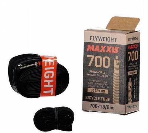 Камера Maxxis Flyweight, 700x18/25с, 48 мм Presta