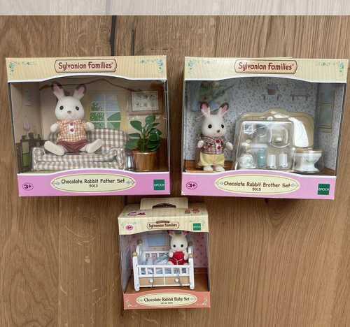 Sylvanian Families новые наборы с кроликами