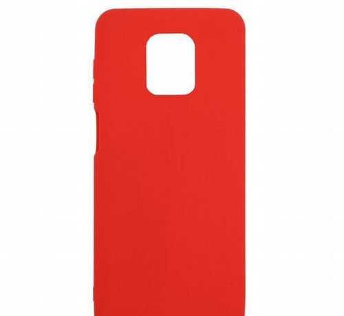 Накладка Soft Touch (Xiaomi Redmi Note 9) Красная