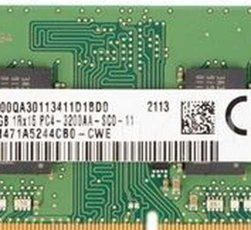 Озу sodimm Samsung 4 Гб M471A5244CB0-CWE DDR4