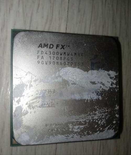 Процессор AMD FX4300 (не работает) на опыты