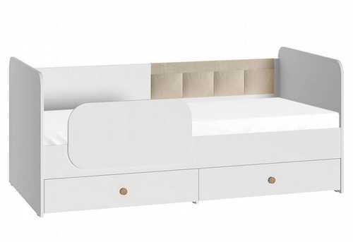 Детская кровать Джастин 80х160 см с бортиком и кар