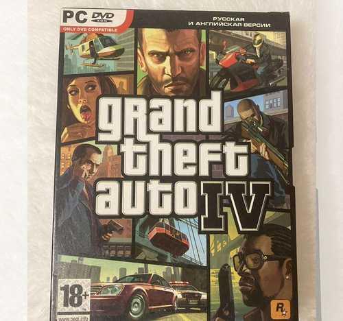 Gta 4 диск pc