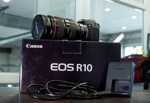 Canon EOS R10 + переходник EF-RF