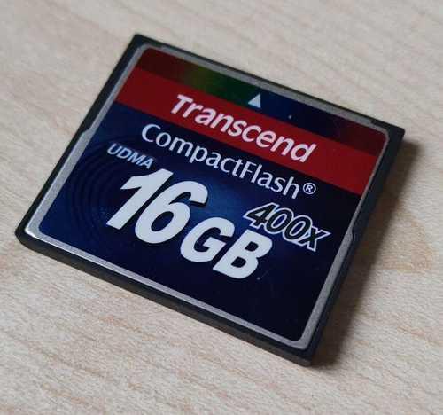 Карта памяти Transcend CF 16gb 400x