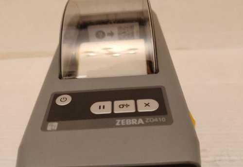 Принтер для наклеек/этикеток термо Zebra ZD410