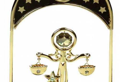 Фигурка декоративная с часами — знак зодиака «Весы