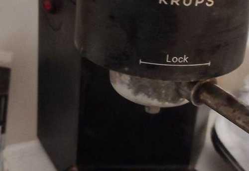 Кофеварка рожковая Krups type 872 на запчасти