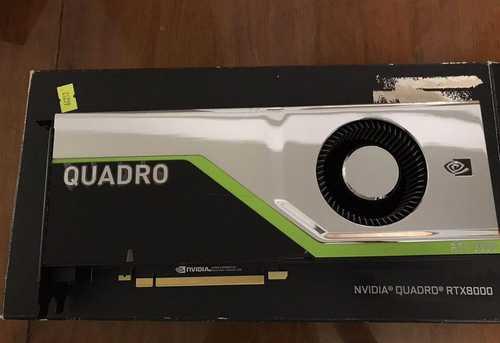 Видеокарта PNY quadro RTX8000 48 GB