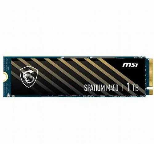 SSD диск Msi spatium 1TB M450 PCIe NVMe 4.0 x4