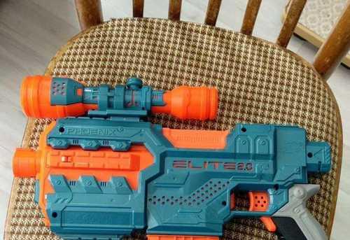 Бластер Hasbro nerf elite 2.0 Phoenix CS-6 Феникс