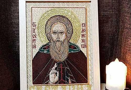 Икона преподобного Сергия, игумена Радонежского