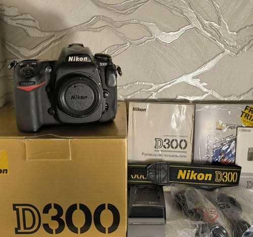 Nikon D300 Body (пробег 20тыс) Комплект Гарантия