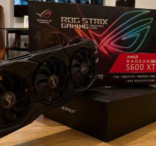 AMD RX 5600 XT 6GB gddr6 asus (ROG-strix-RX5600XT