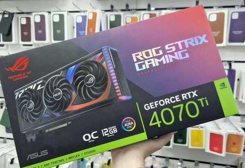 Видеокарта RTX 4070ti Asus Rog Strix