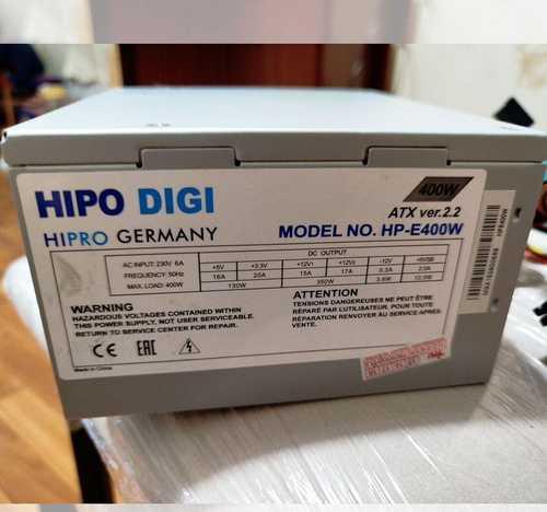 Блок питания Hipo Digi 400w б/у