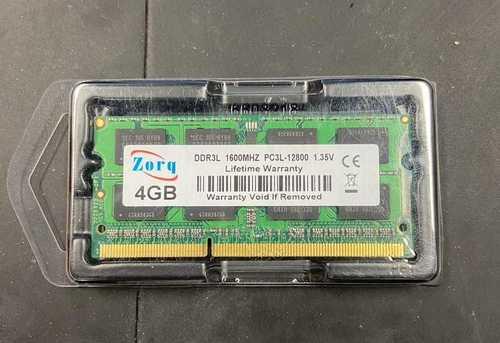 Zorq DDR3L 4Gb 1600MHz