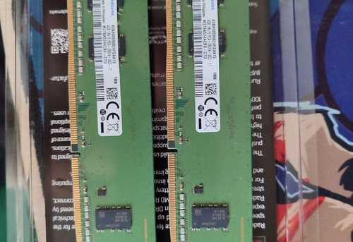 Оперативная память Samsung 4gb DDR4 2666v 2 штуки