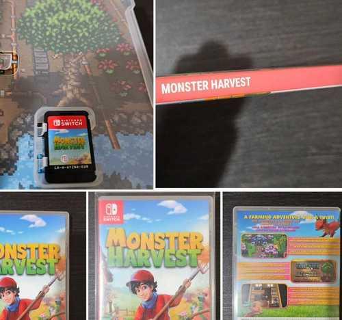 Игра картридж Nintendo switch Monster Harvest rus