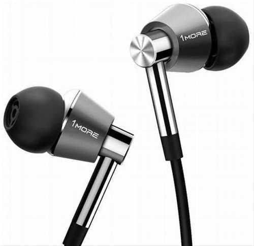 Наушники 1more Triple Driver In-Ear, серебристый