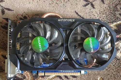 Видеокарта gigabyte GeForce GTX 750 Ti WF OC