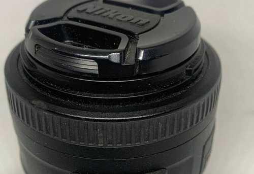 Объектив Nikkor Nikon 35mm F 1.8G AF-S DX