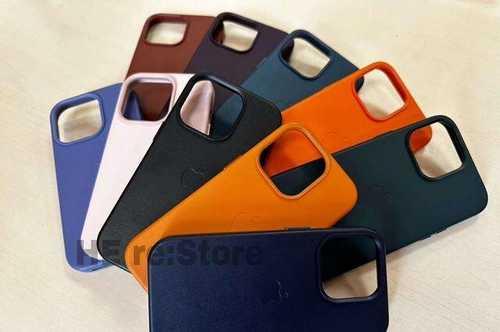 Чехол leather case iPhone 14 pro/ 14 pro max