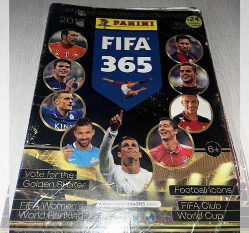 Альбом с наклейками panini fifa 365 2017 года