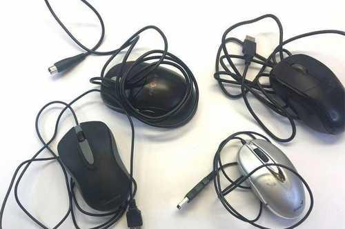 Мышь компьютерная USB и PS/2