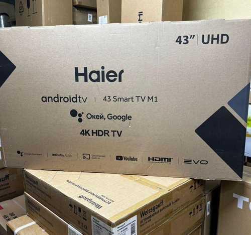 Смарт телевизор Haier 43" SMART TV M1 4K