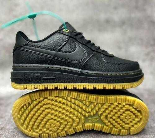 Кроссовки Nike Air Force 1 чёрные