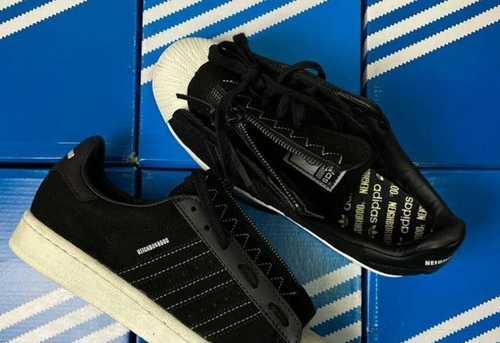 Adidas neighborhood X superstar 80S core black (Ар