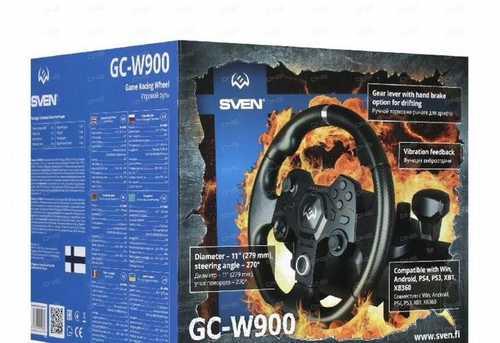 Игровой руль sven gc w900