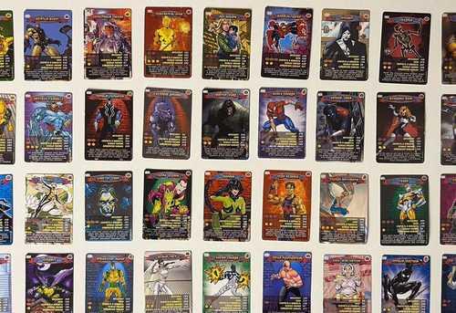 Карточки Человек-Паук Герои и Злодеи одним лотом