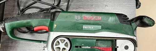 Ленточная шлифмашина bosch PBS 75 A